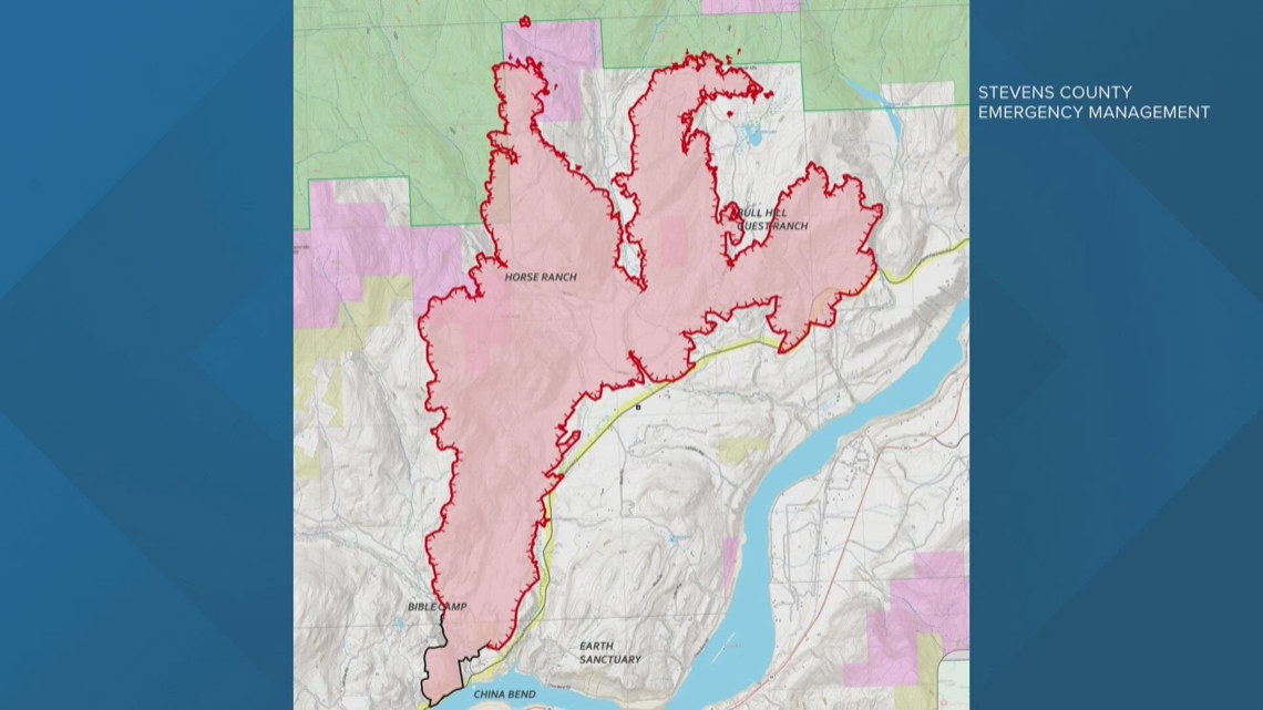 The Hope fire has burned more than 7000 acres | krem.com