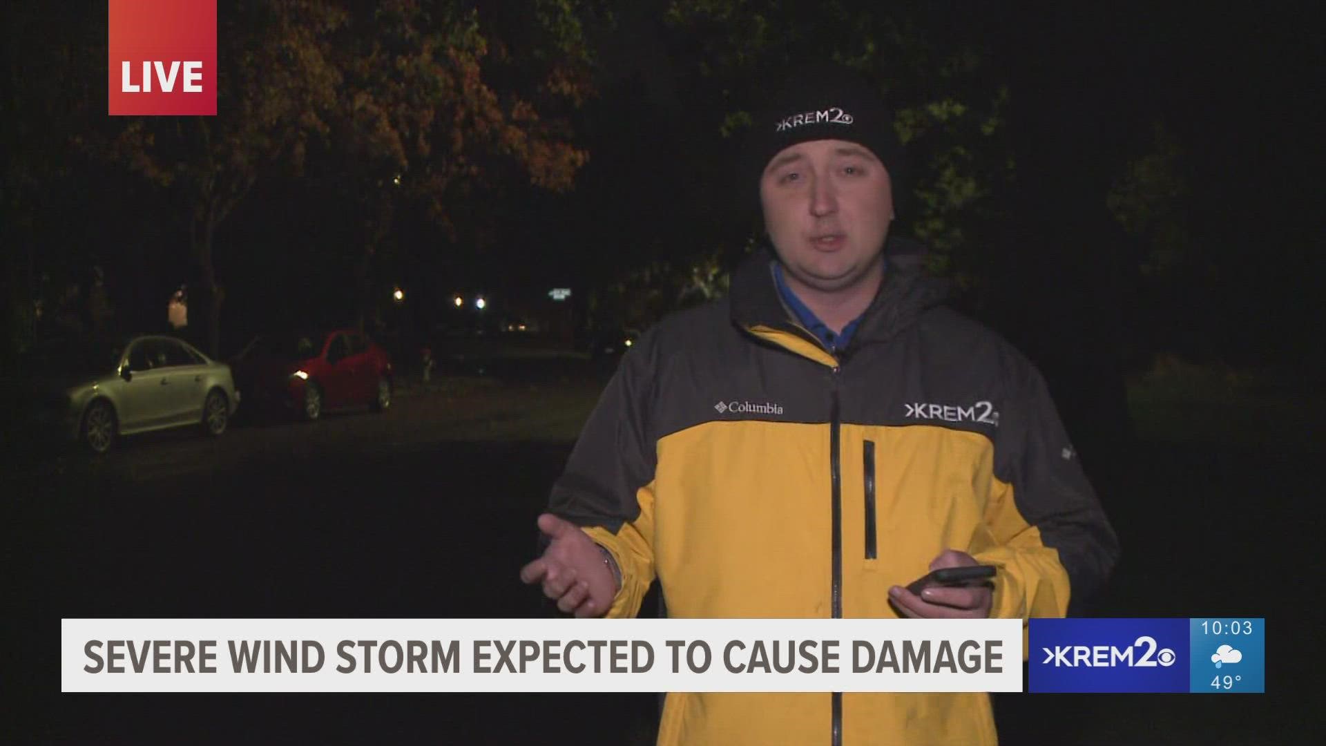 Reports of downed power lines, damages and outages pile up as wind ...