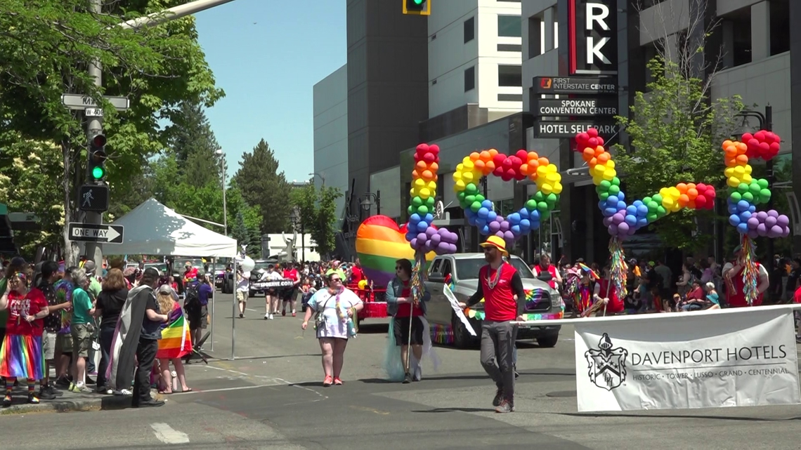 Thousands gather in downtown Spokane for Pride celebration | krem.com