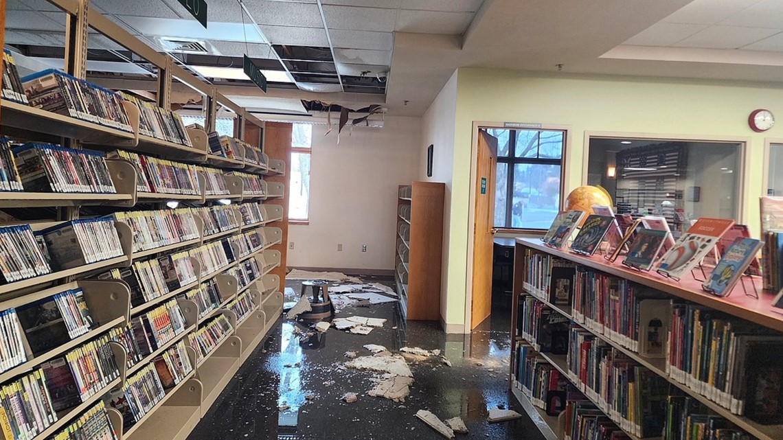 Post Falls and Athol libraries under repair after water damage | krem.com