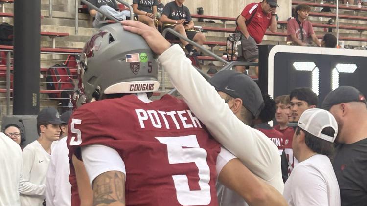 Cougs start Jaxon Potter at QB | krem.com