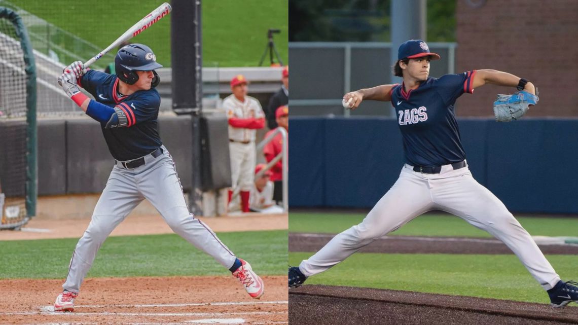 Gonzaga baseball stars Mikey Bell and Landon Hood enter transfer portal ...