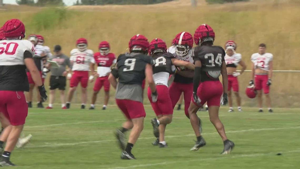EWU football team scrimmages in Spokane | krem.com