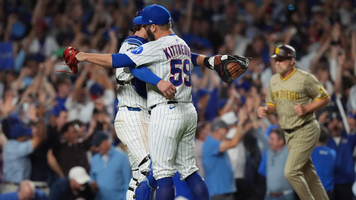 Spokane native Andrew Kittredge earns save as Cubs advance to NLDS ...