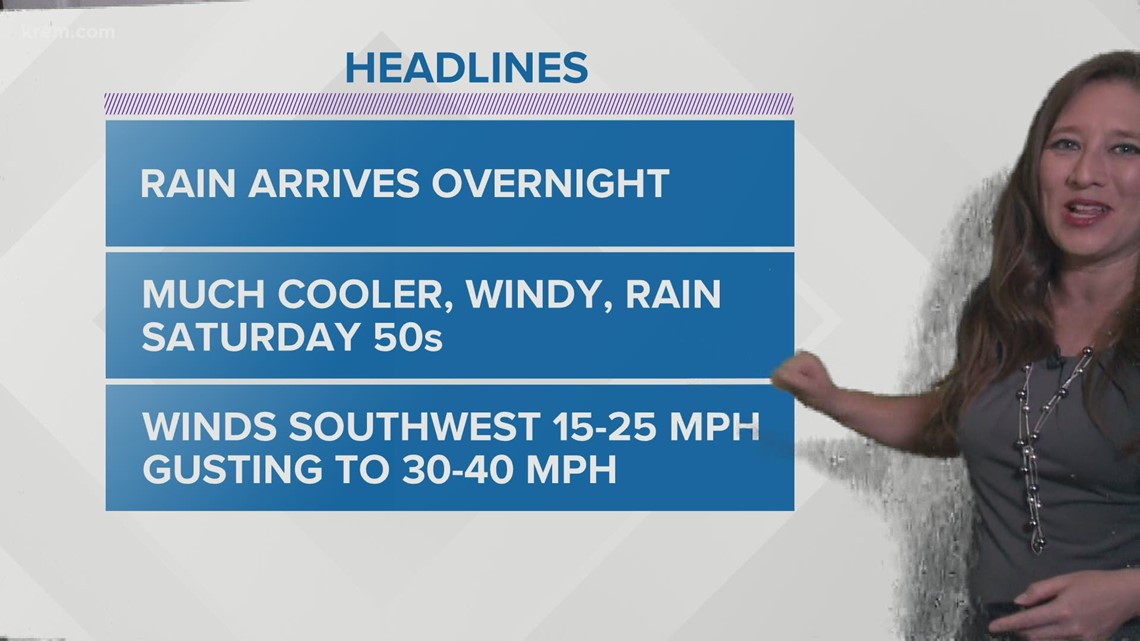 Michelle Boss's Forecast at 11 p.m. on October 9, 2020 | krem.com