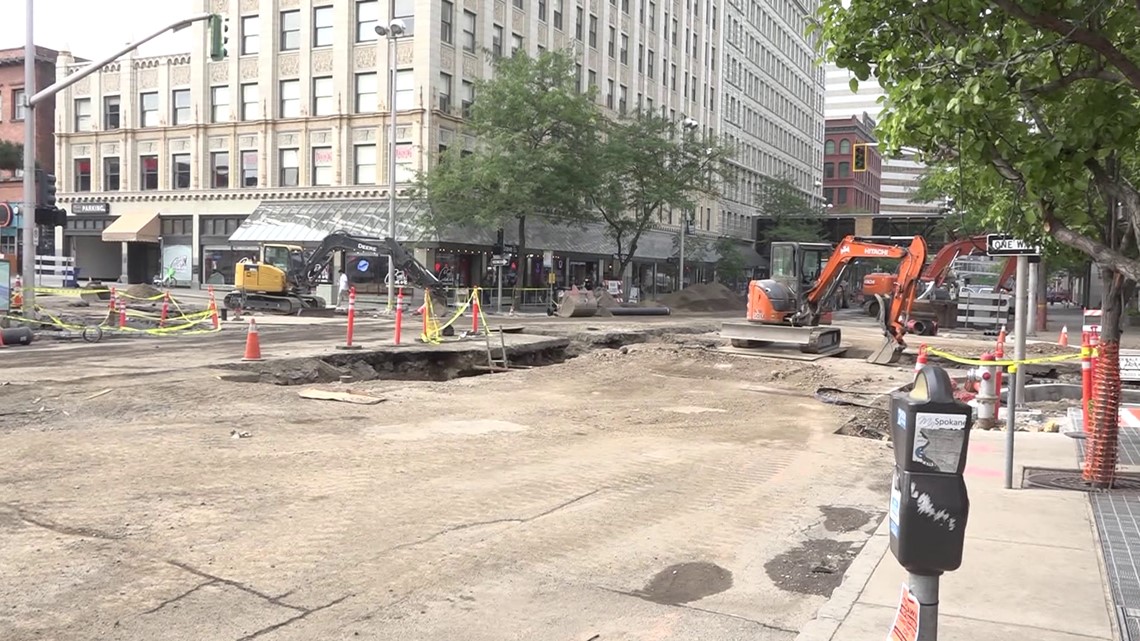 Riverside construction project moves into third and final phase | krem.com