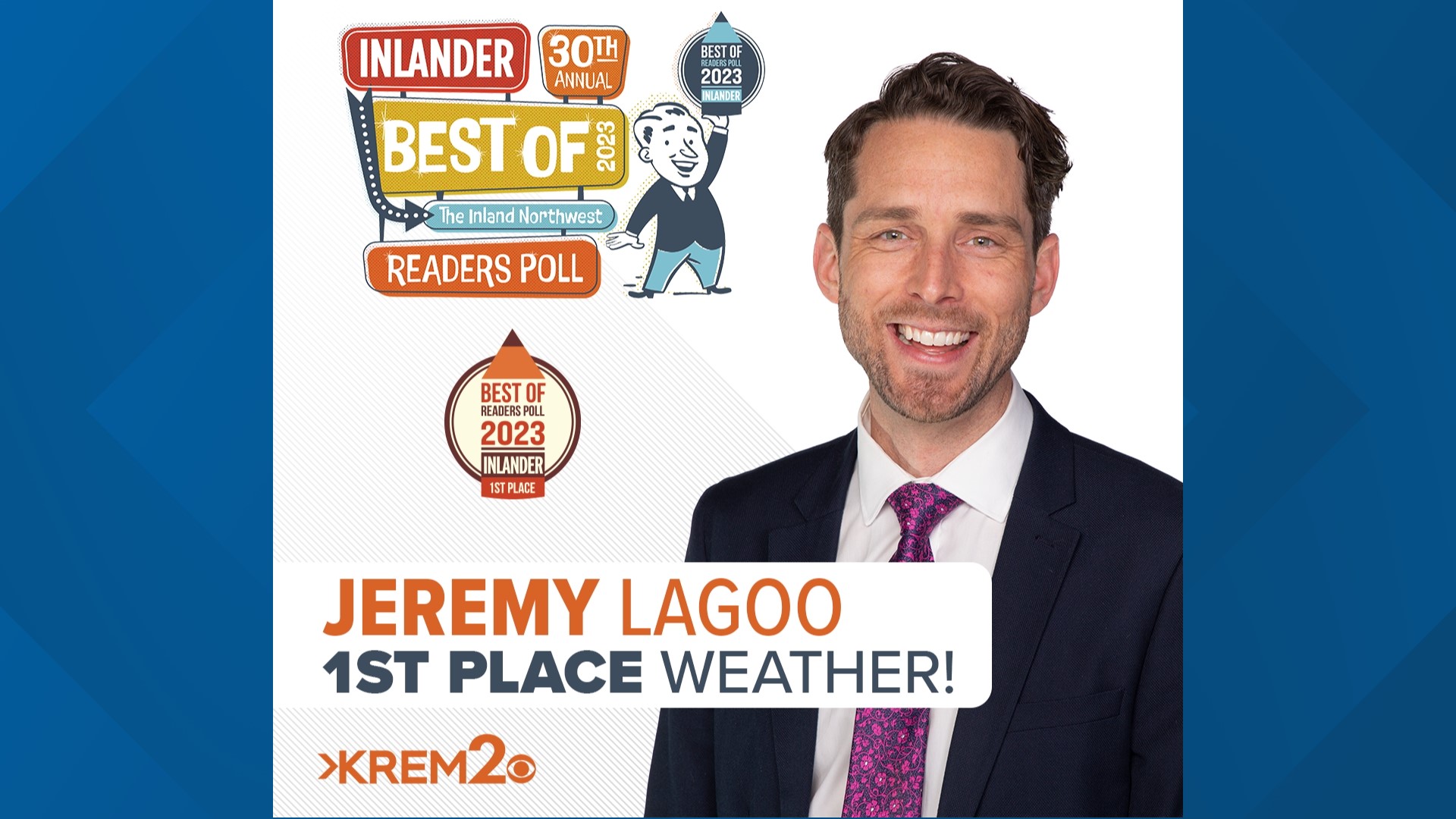 KREM 2 anchors, chief meteorologist, sports director win The Inlander's ...