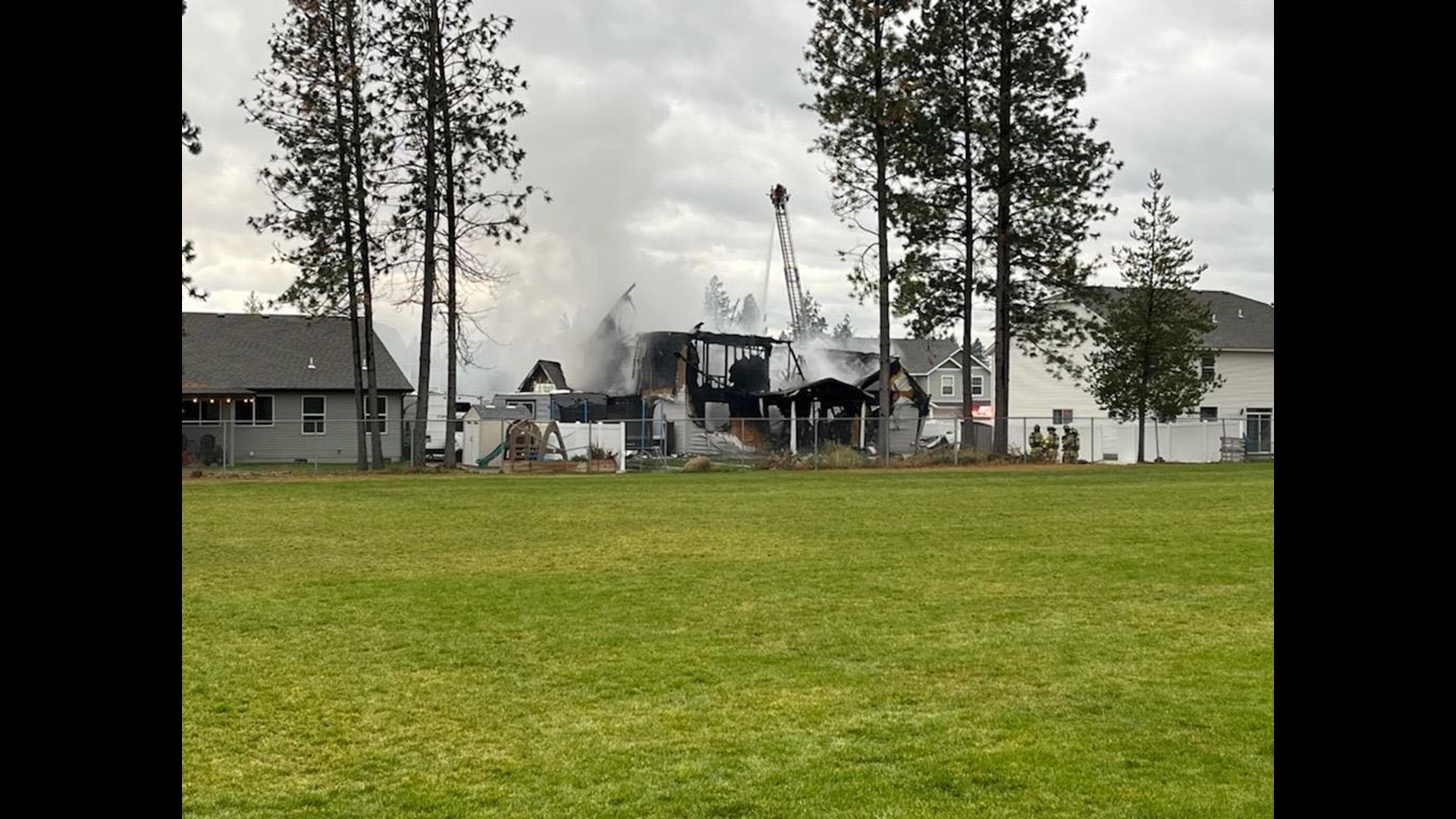PHOTOS: Rathdrum, Idaho, house explodes after gas leak | krem.com