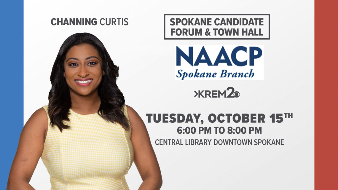 Spokane NAACP hosts second Annual Candidate Forum and Town Hall | krem.com