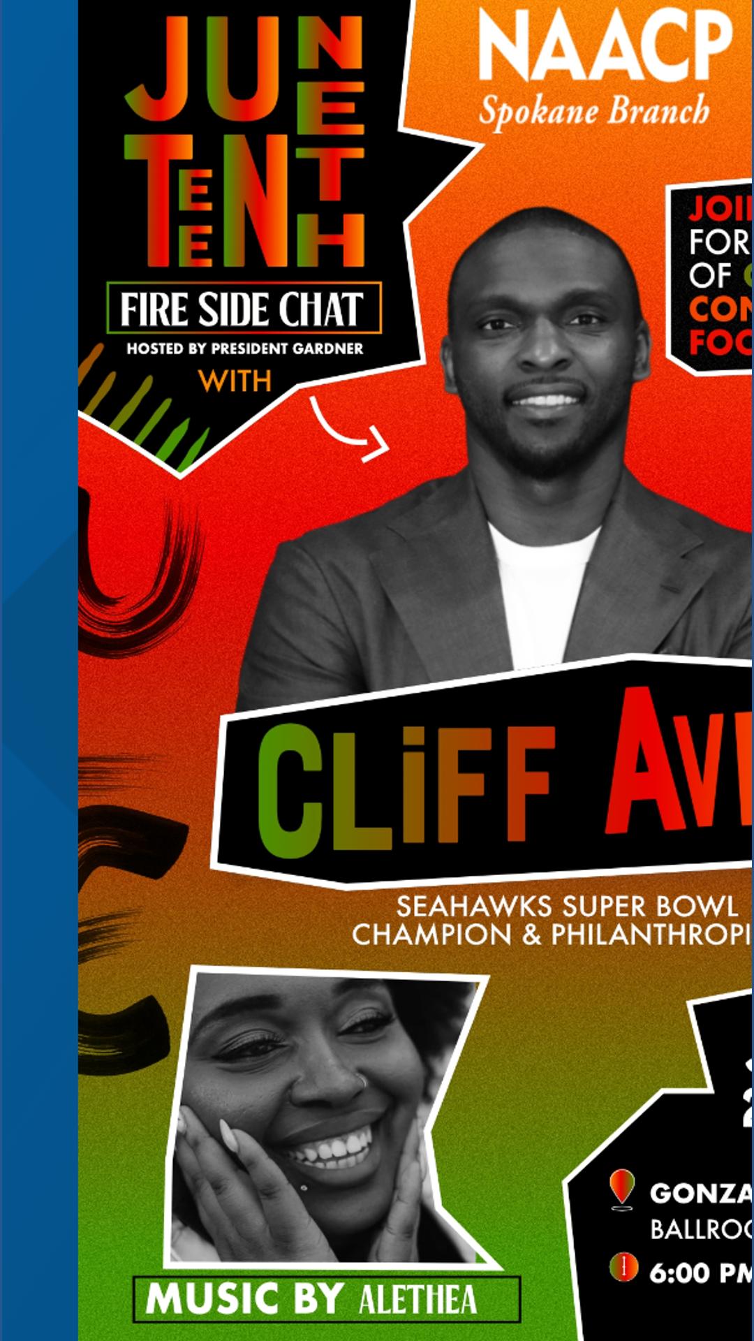 Spokane NAACP celebrating Juneteenth featuring former Seahawk Cliff ...
