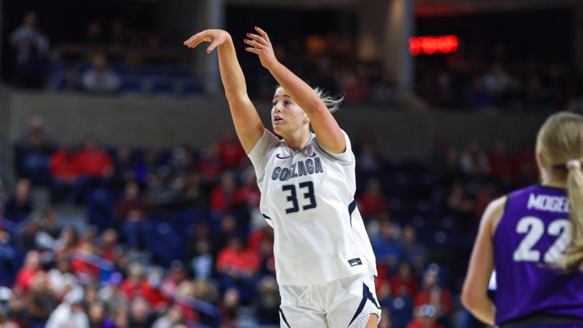 Gonzaga women use big third quarter, Whittaker double double to defeat ...