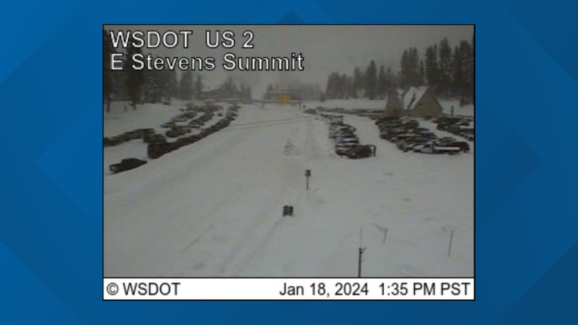 Pass conditions remain slick and snowy | krem.com