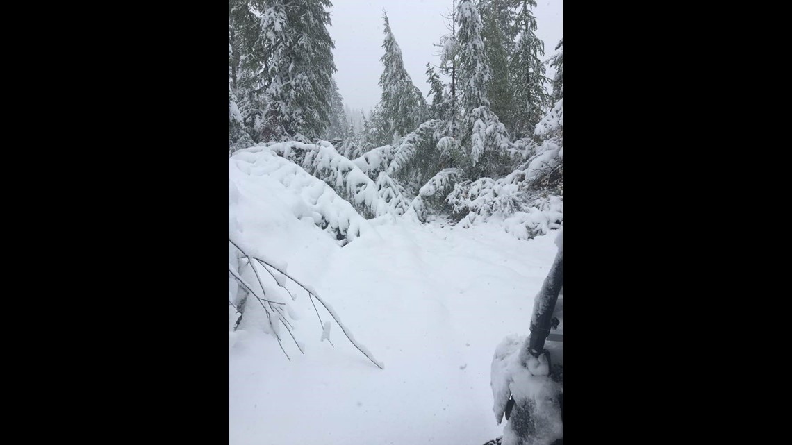 Cold, snowy Spokane weather sets records in September | krem.com