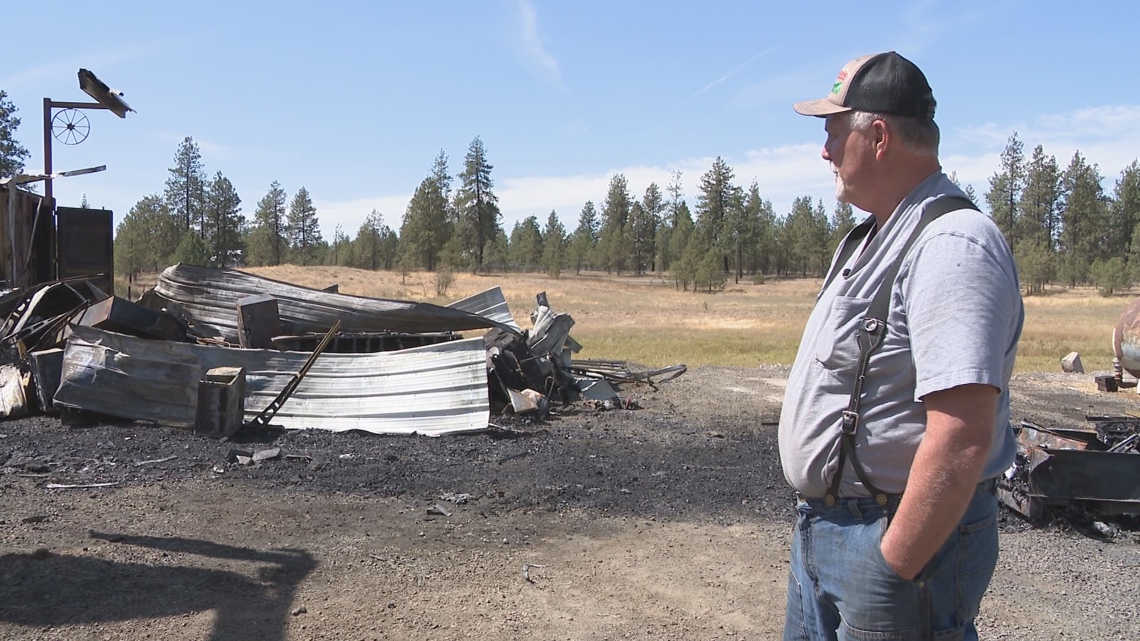 Cheney logging company damaged in fire | krem.com