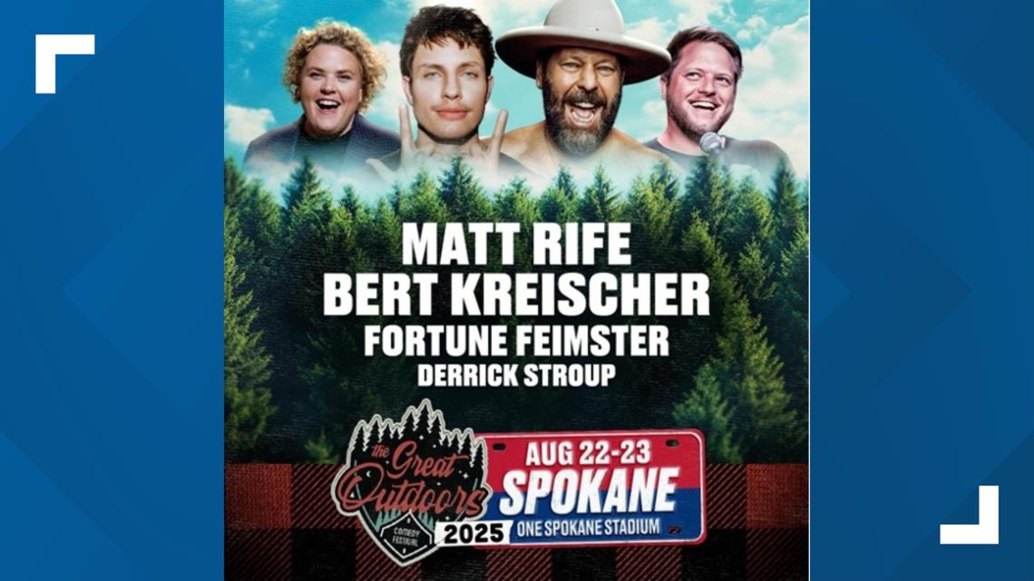 Bert Kreischer, Matt Rife headline Great Outdoor Comedy Festival in ...