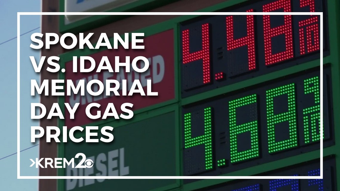 Memorial Day gas prices | Why is Idaho so much cheaper than Spokane? | krem.com