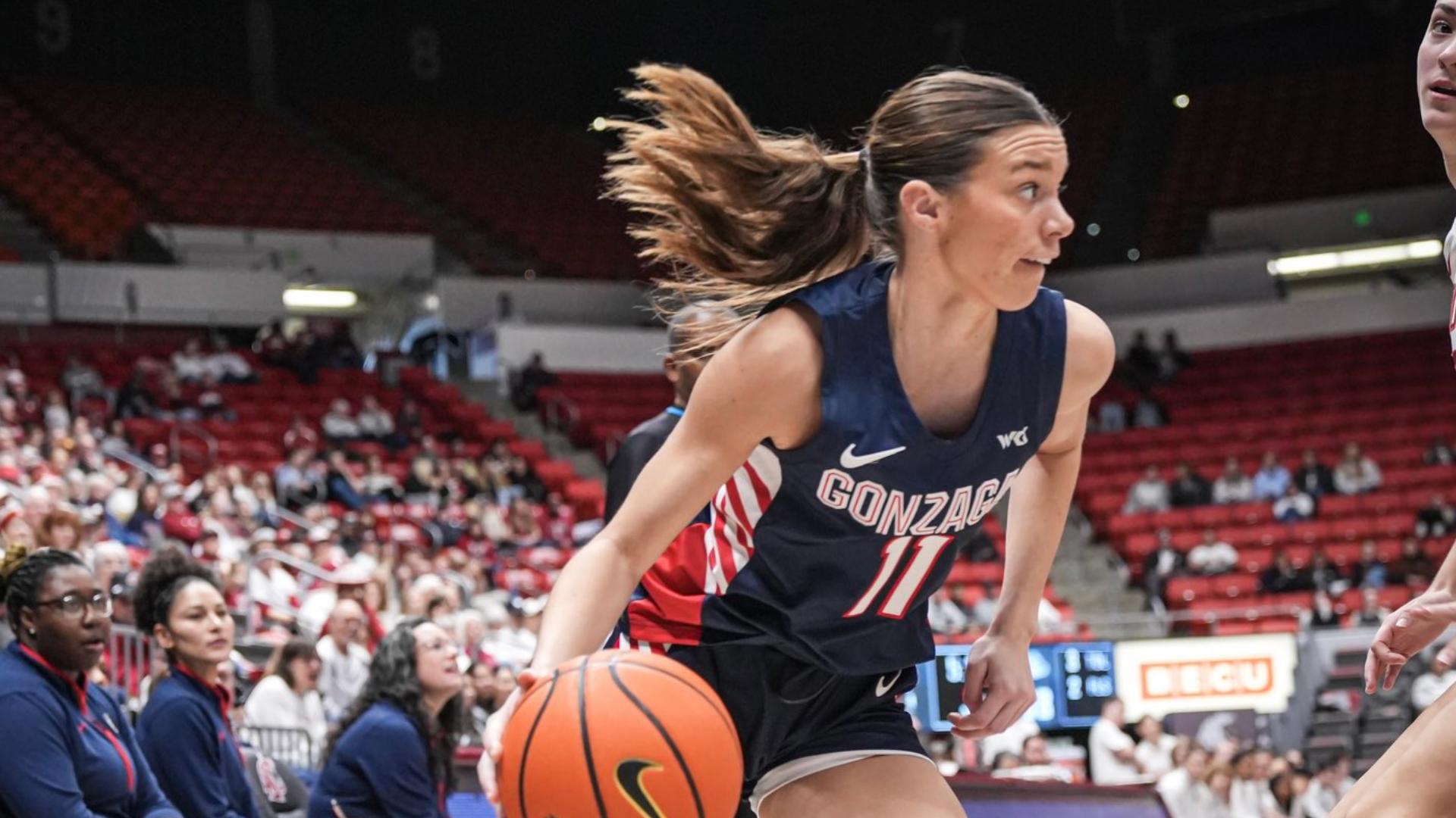 Gonzaga point guard Allie Turner named WCC Freshman of the Year | krem.com