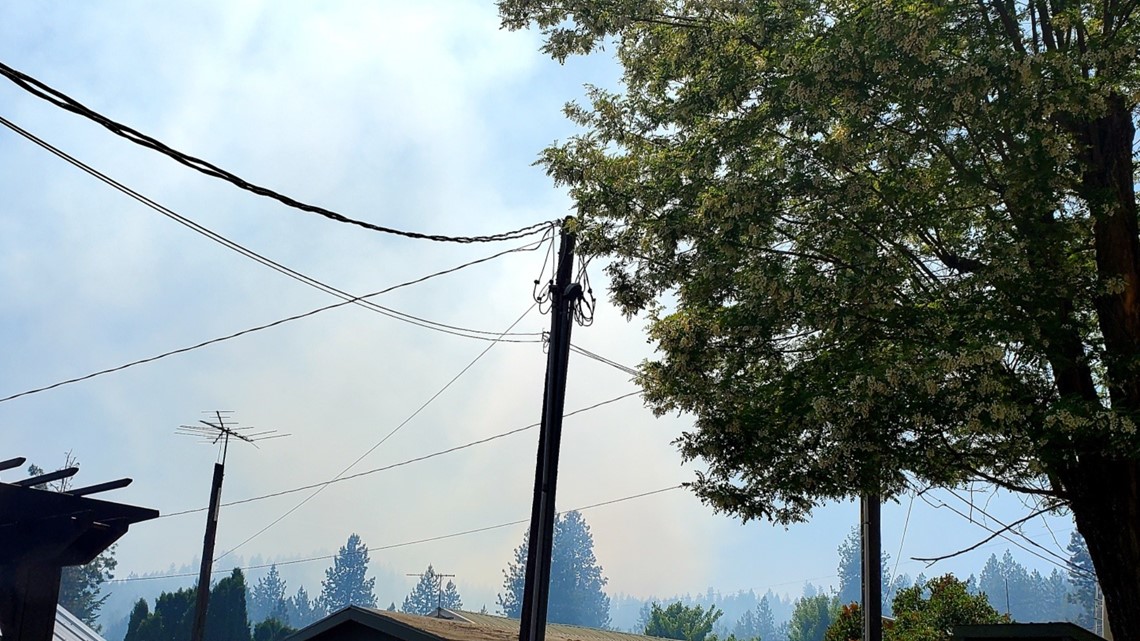 Shore Acres fire in Loon Lake threatens structures, spreads to 5 acres ...