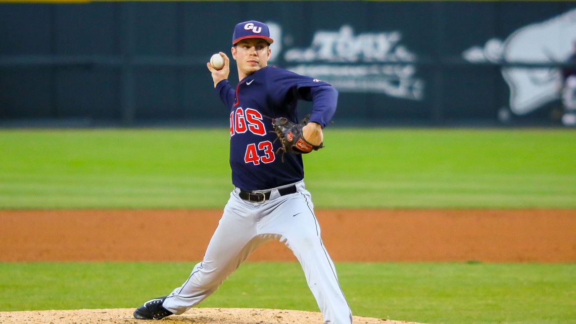 Former Gonzaga pitcher Sam Hellinger now plays for the Spokane Indians ...