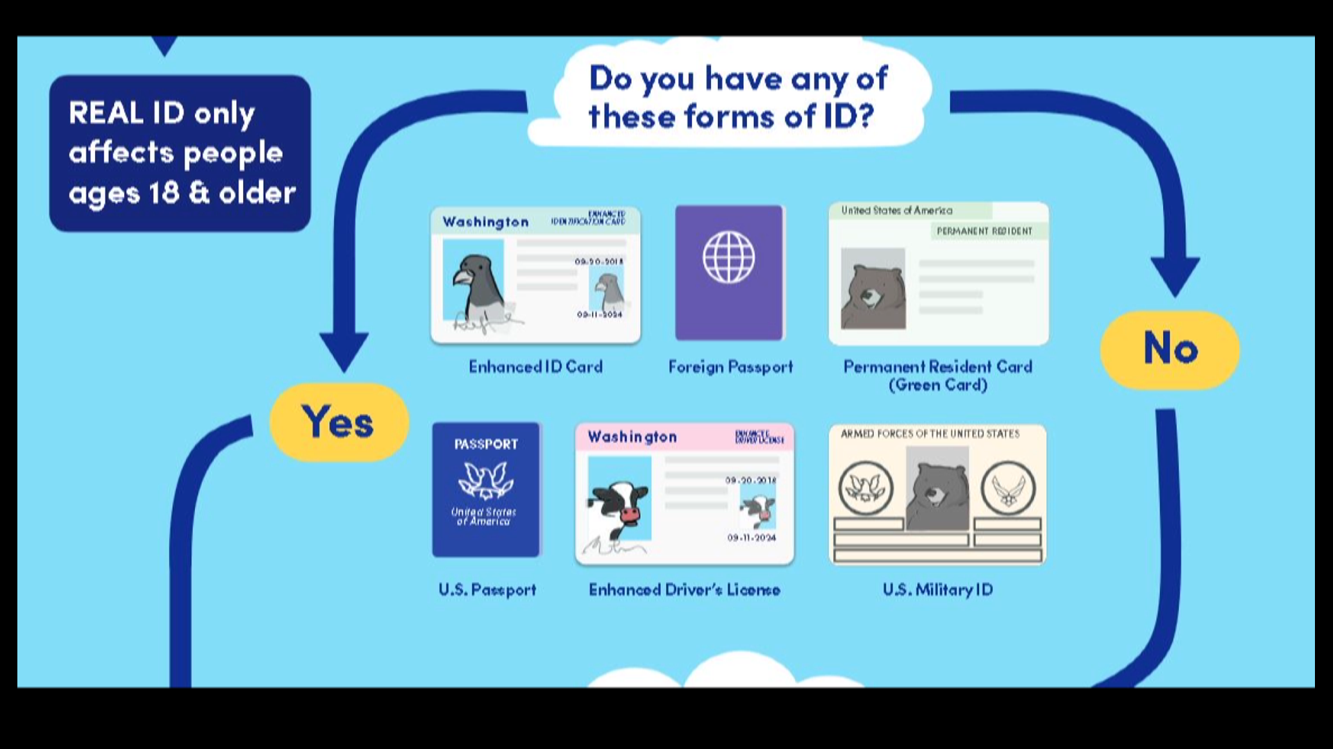 No star? No problem. Washington enhanced IDs federally-compliant | krem.com