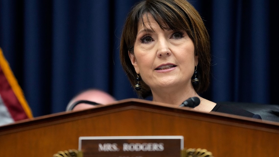 Cathy McMorris Rodgers challenges TikTok CEO during testimony | krem.com