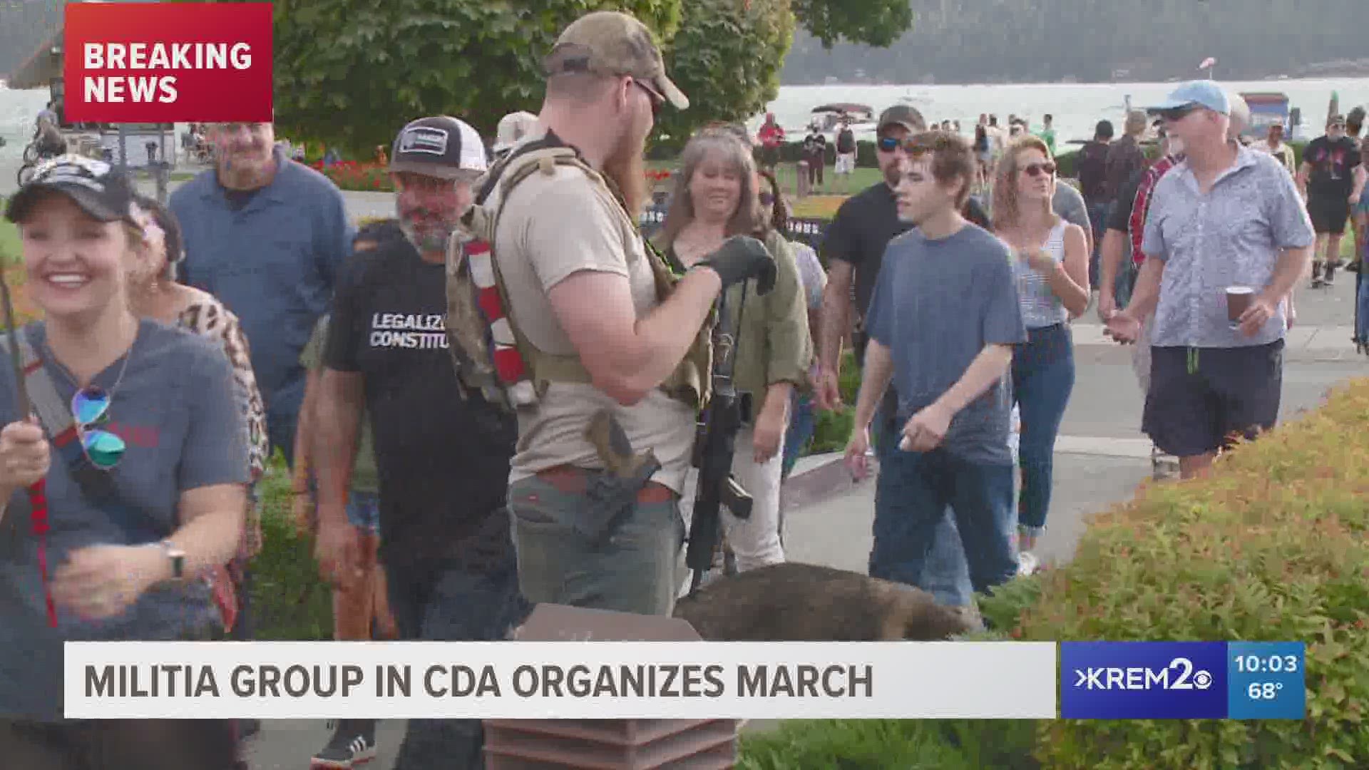 Organizer of open carry rally in Coeur d'Alene arrested before protest ...