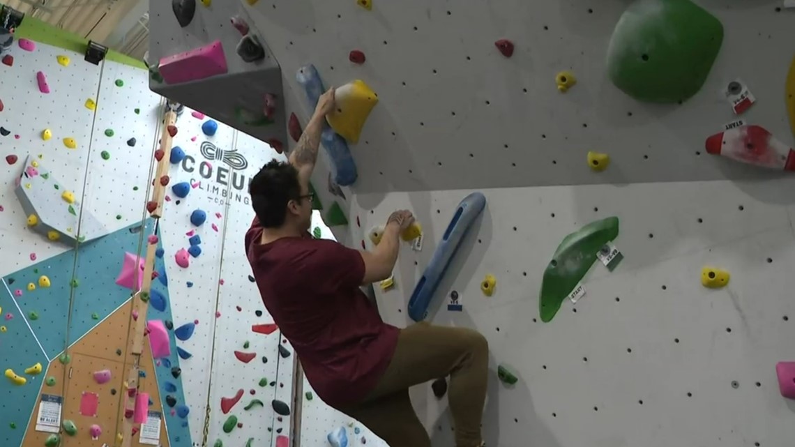 Rock climbing moves indoors in North Idaho | Boomtown | krem.com
