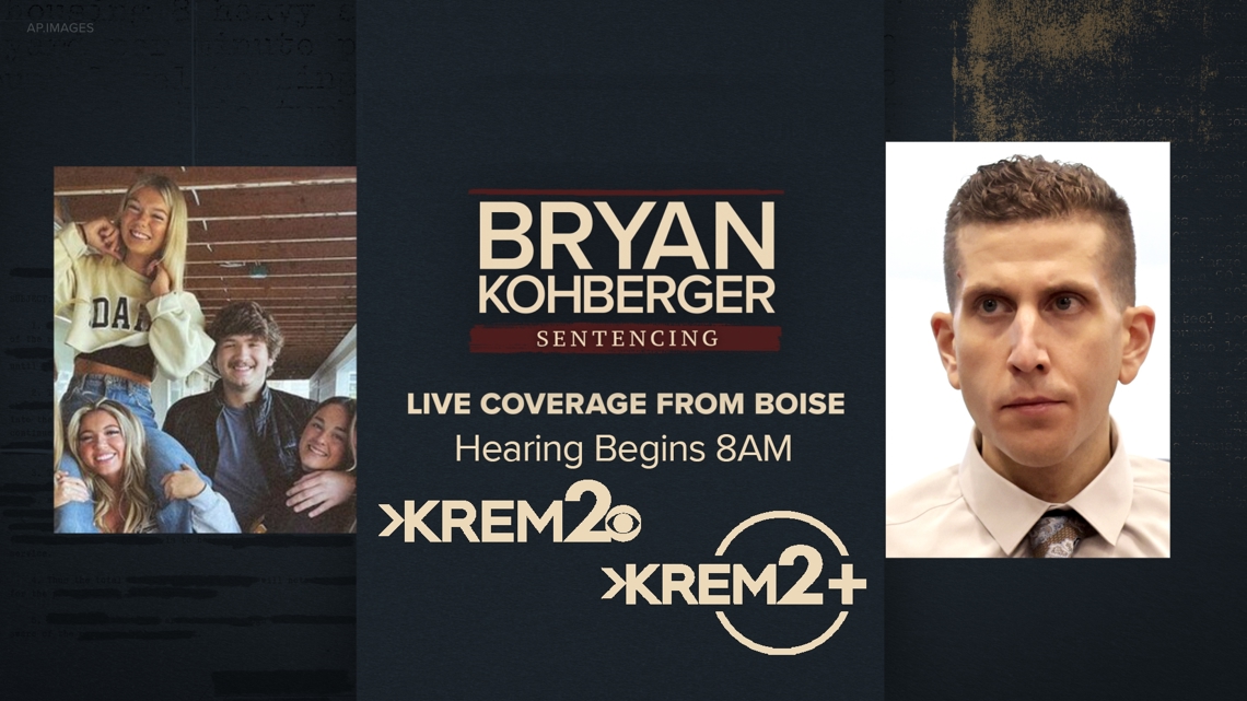 Full Coverage: Bryan Kohberger sentenced to four consecutive life ...