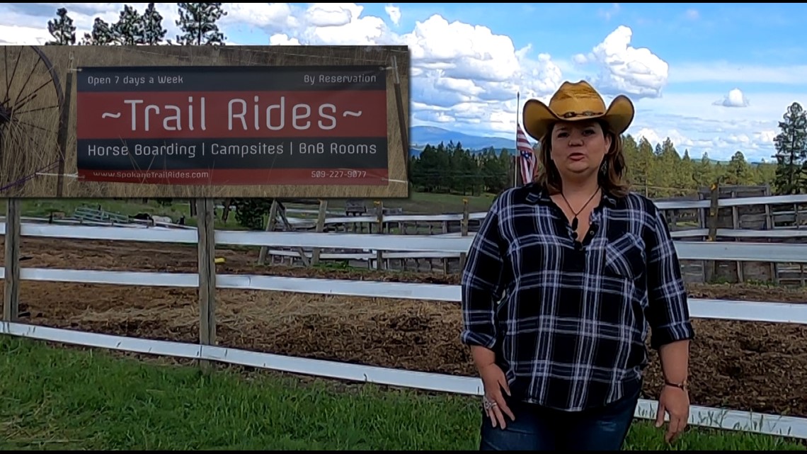 Spokane County Ranch rescues animals and serves up hospitality | krem.com