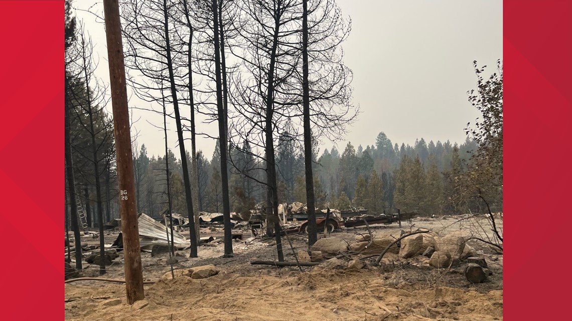 Oregon Road Fire | Officials say fire was human caused, containment ...