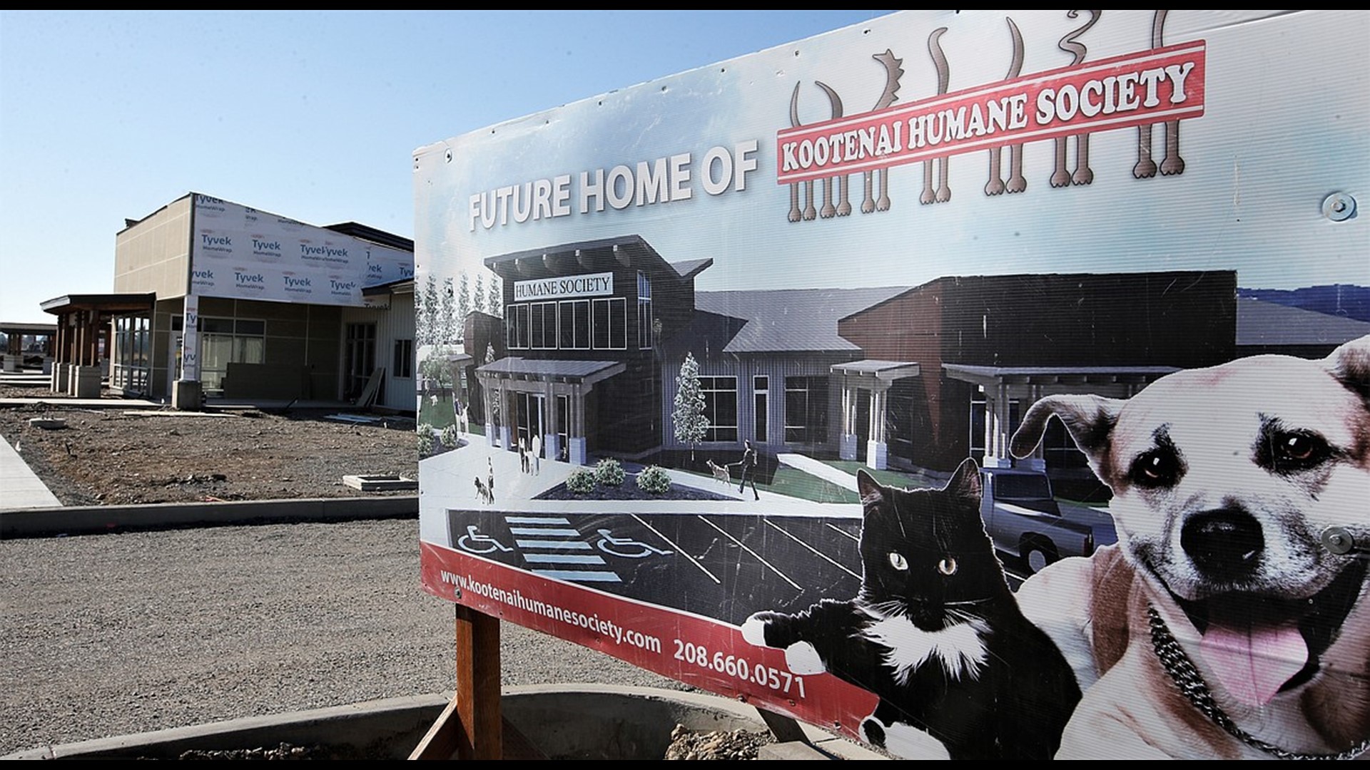 North Idaho $8 million no-kill shelter closer to completion | krem.com