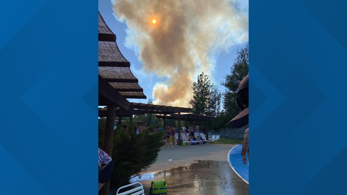 Wildfire forces Silverwood Theme Park evacuations | krem.com