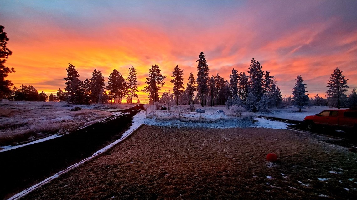 PHOTOS: Your pictures of eastern Washington's stunning sunrise | krem.com