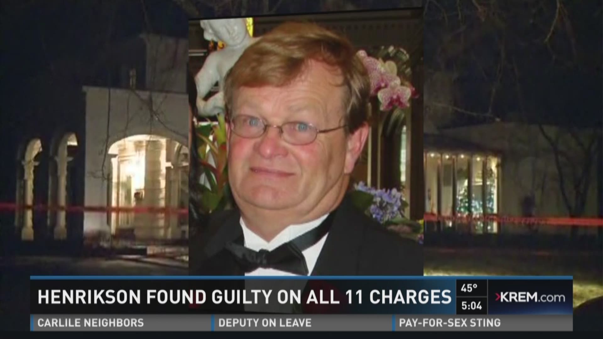 Jurors convict James Henrikson on all 11 charges | krem.com