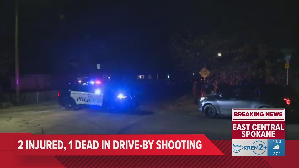 One killed, two injured in drive-by-shooting in Spokane's East Central ...