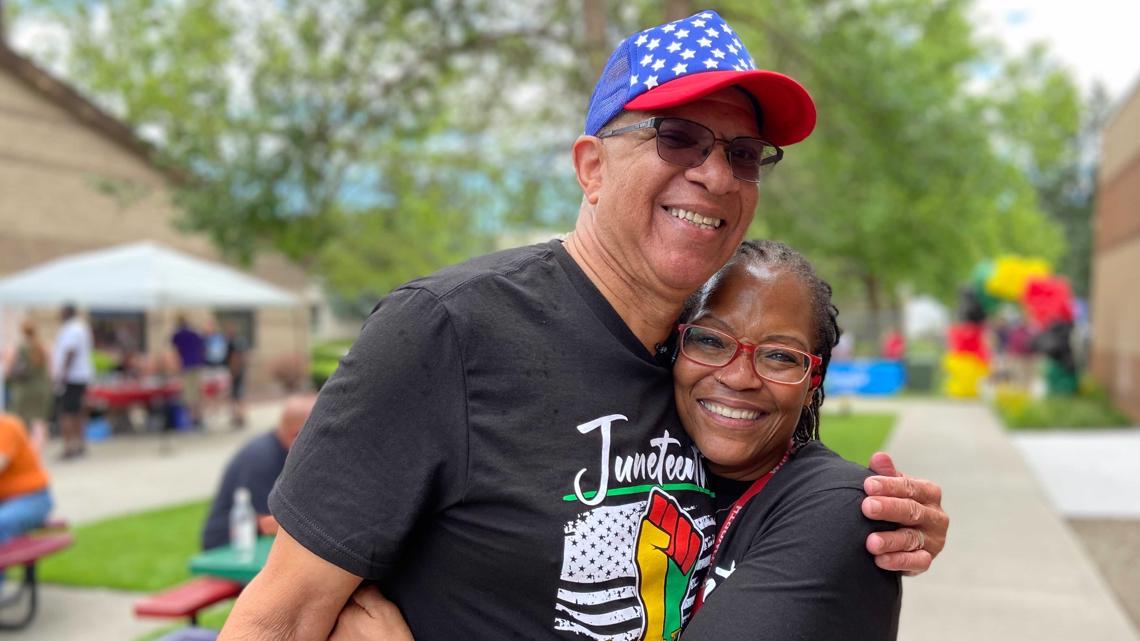 'Thank God I'm free': Spokane community celebrates Juneteenth | krem.com