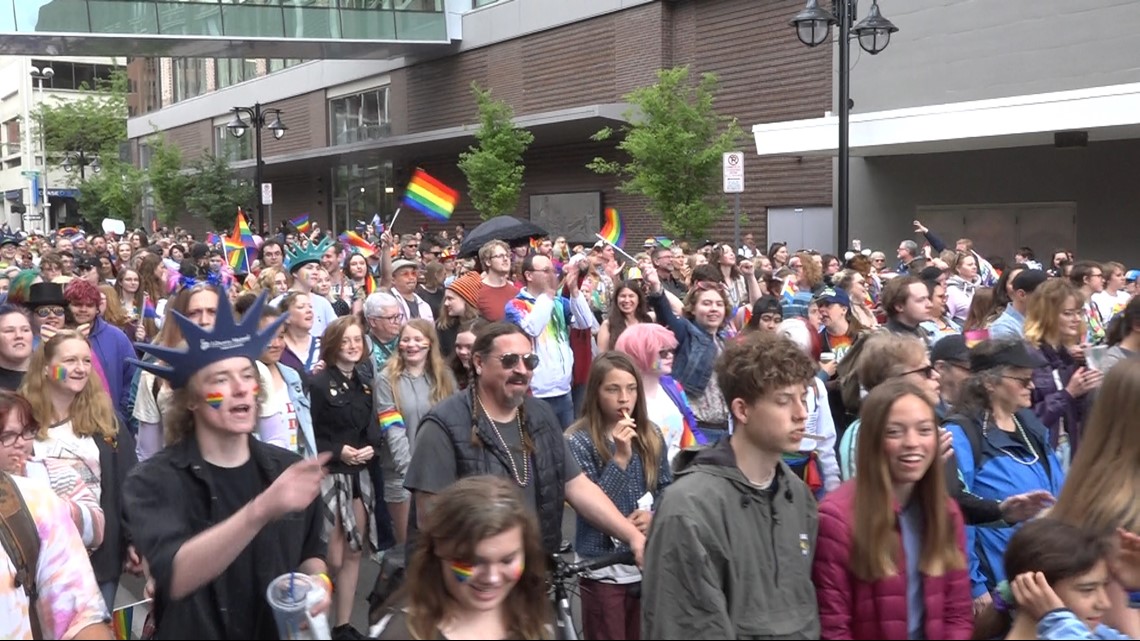 Thousands celebrate 2019 Spokane Pride | krem.com