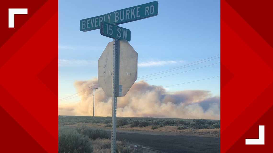 Grant County wildfire 85 percent contained, cause under investigation ...