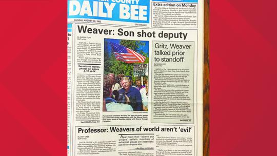 Looking back on the Ruby Ridge standoff 30 years later | krem.com