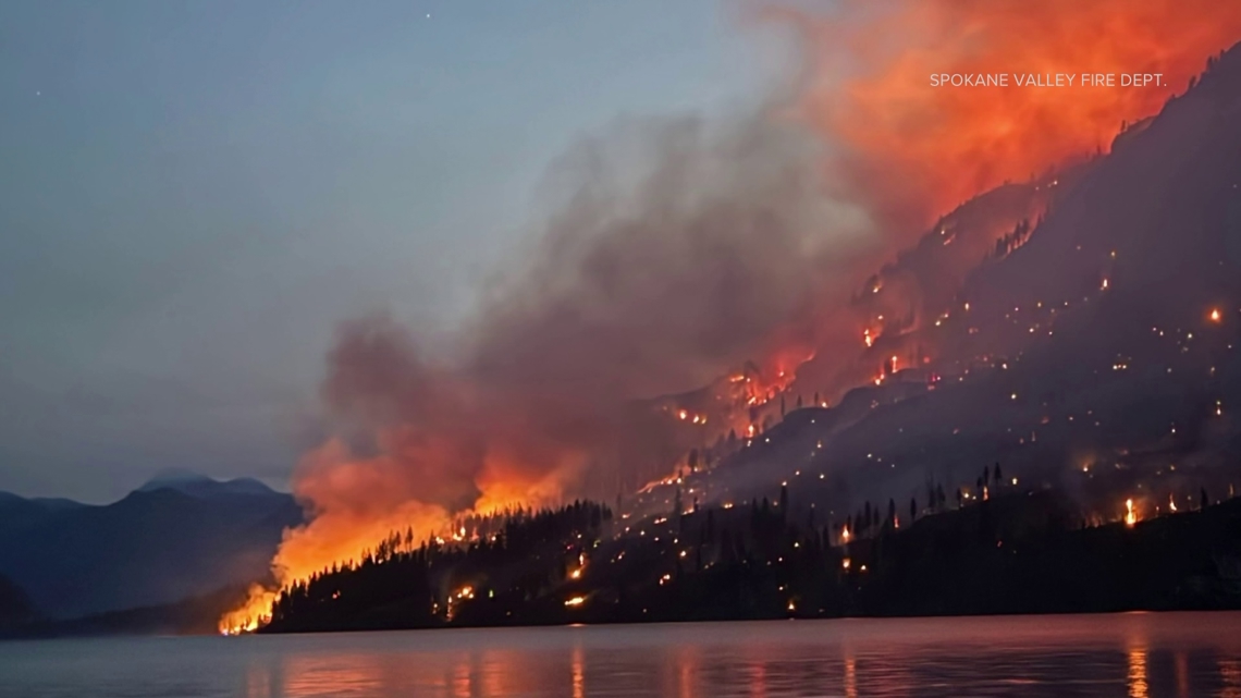 Latest info on Swawilla Fire burning near Keller, Washington | krem.com