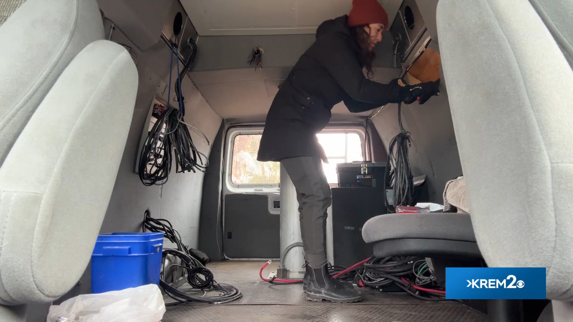 KREM 2's Nicole Hernandez, Jeremy Lagoo continue van restoration. See ...