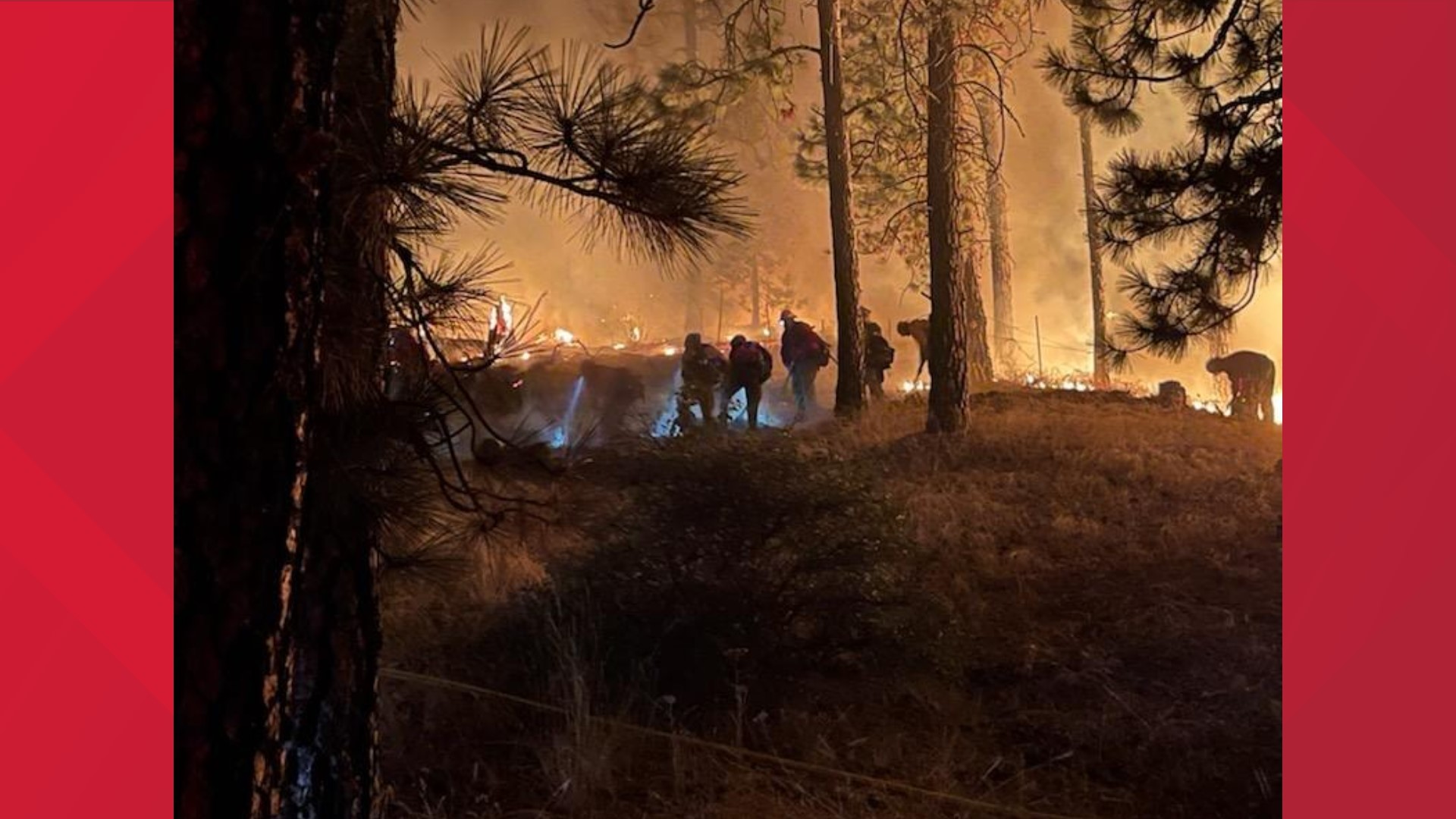 Weaver Ridge Fire almost contain | krem.com