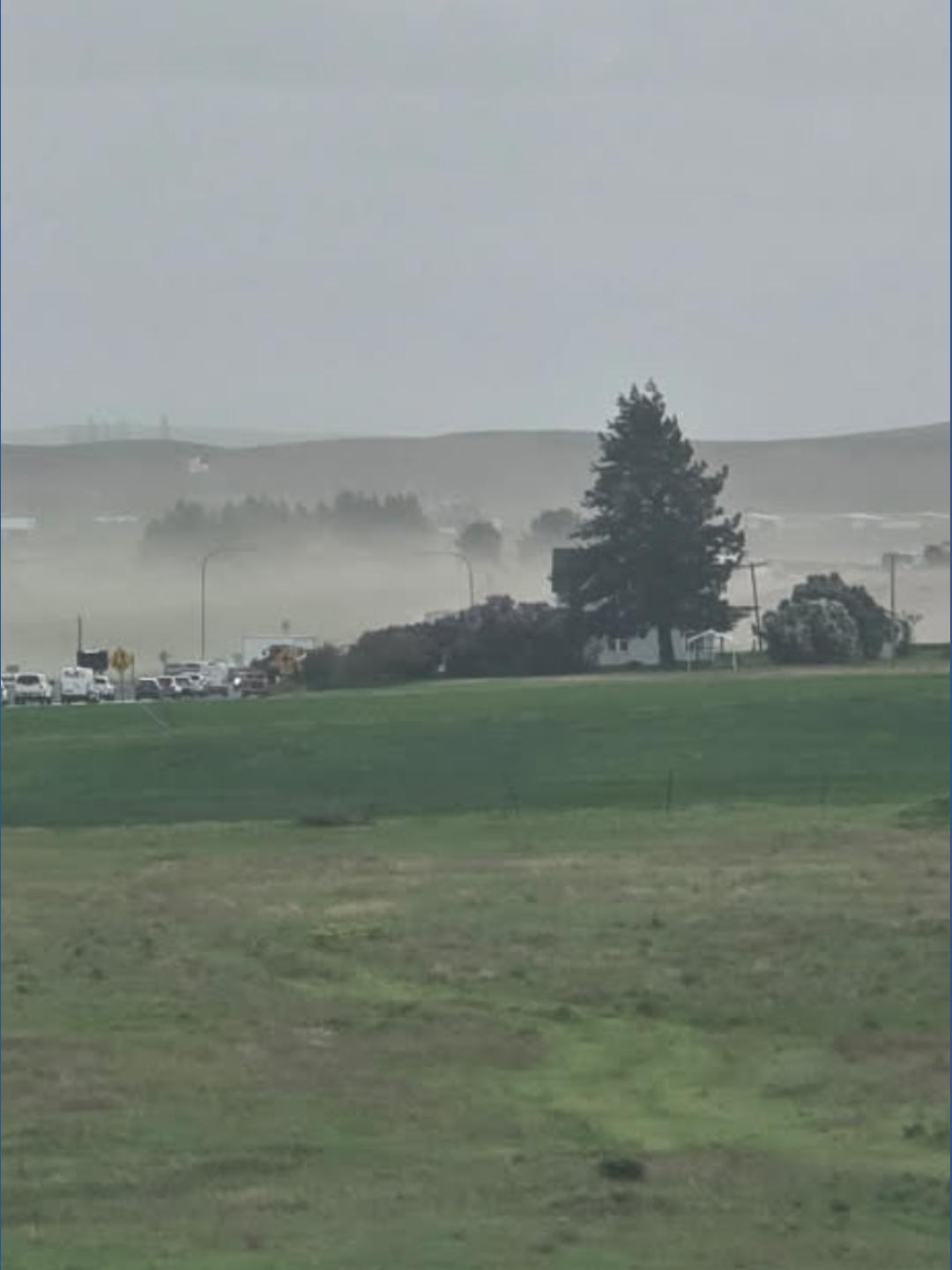 Traffic Alert: Highway 195 north of Spangle fully blocked due to multi ...