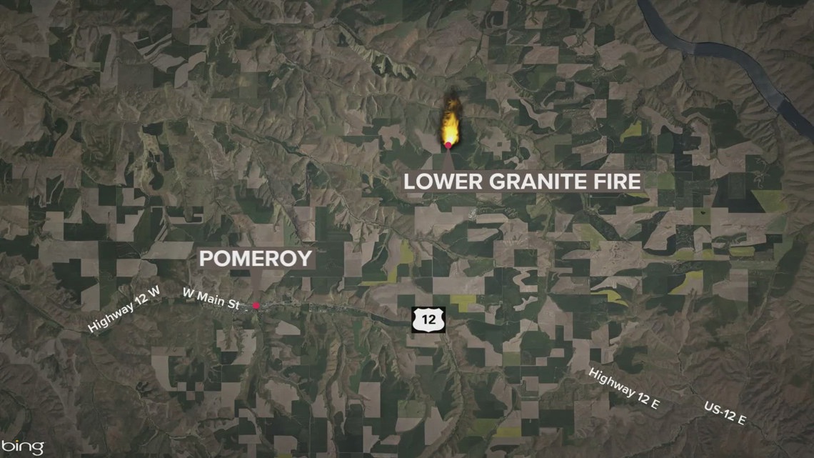 Level 3 (Go Now!) evacuations issued for fire in Garfield County | krem.com