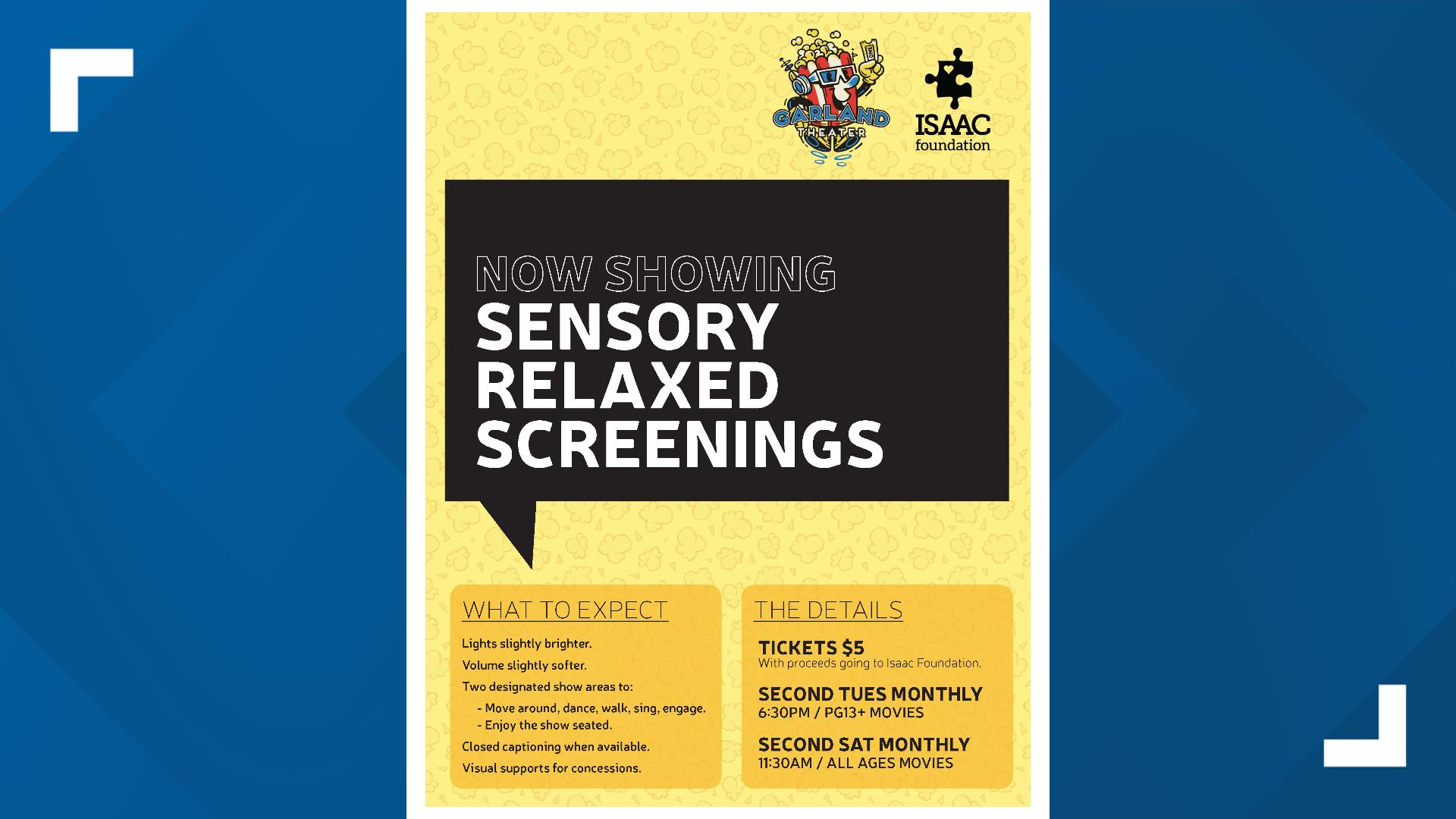 Garland Theater hosting sensory-relaxed movie screenings | krem.com