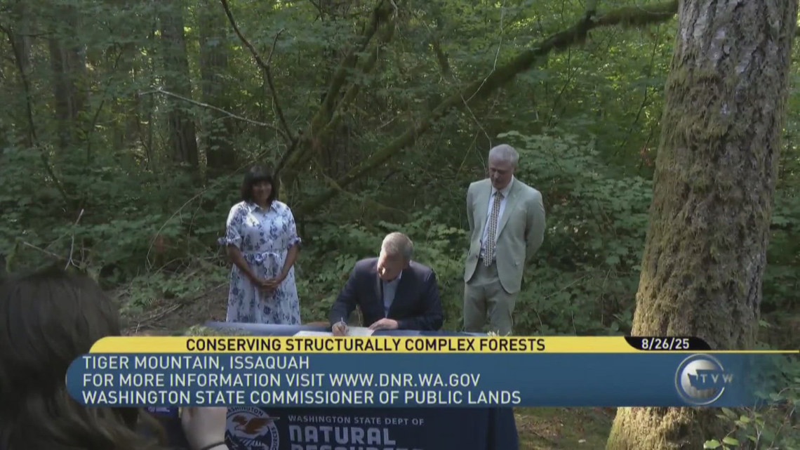 Washington DNR moves to protect 77K acres of forest | krem.com