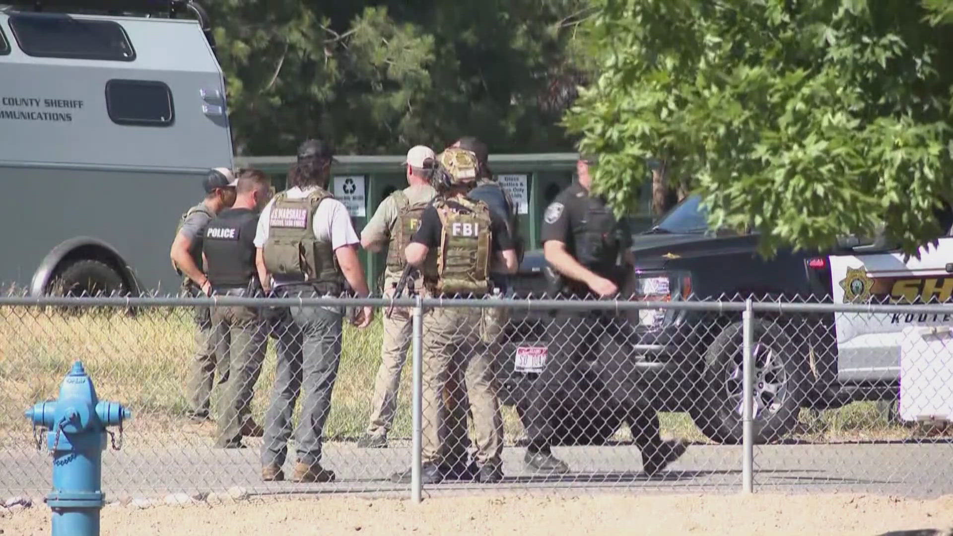 Firefighters ambushed in Coeur d'Alene shooting | krem.com