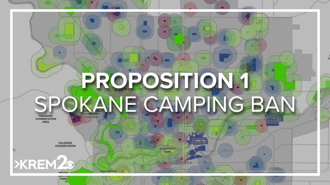 Prop. 1 includes an interactive map that shows possible camping ...