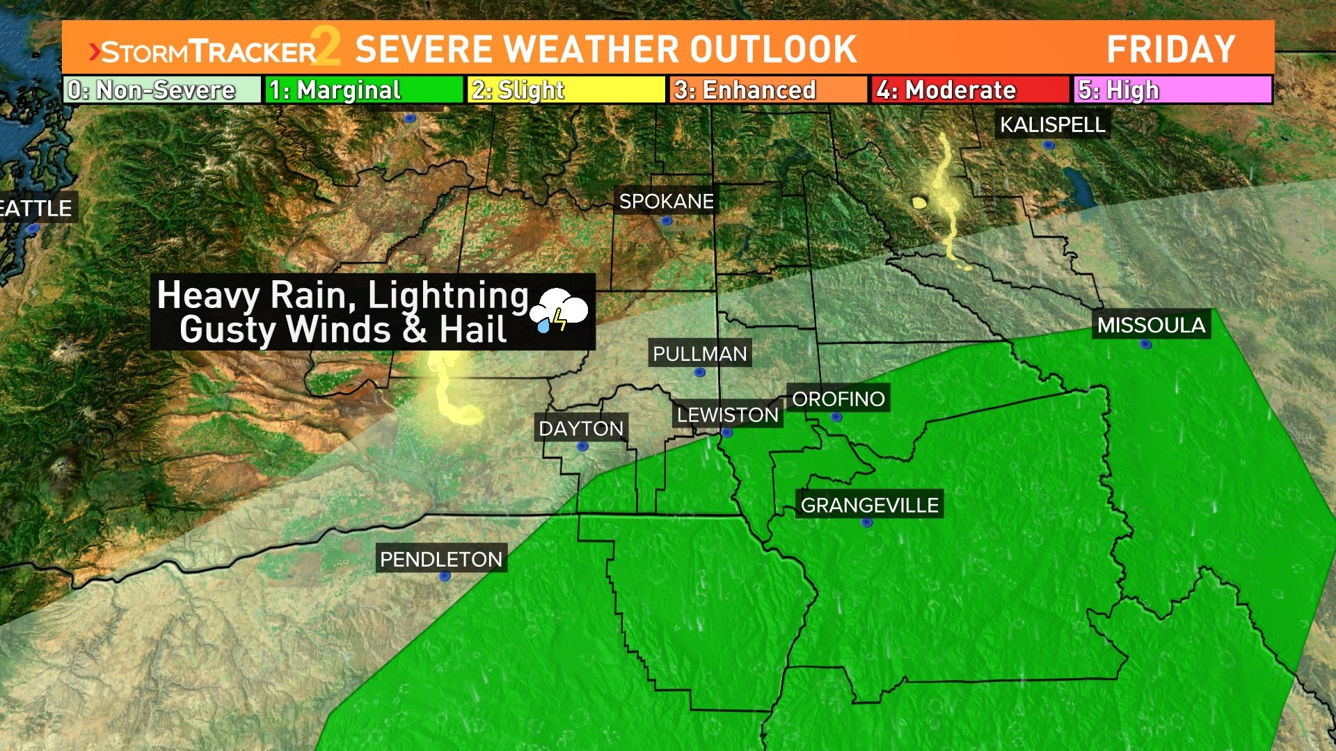 Hourly Forecast | Spokane, Washington | krem.com