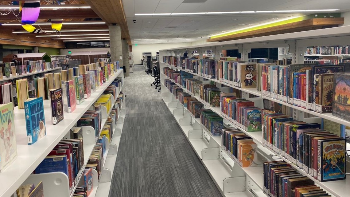 Spokane South Hill Library reopens after renovations | krem.com